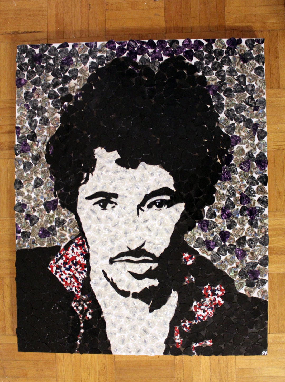 Bruce Springsteen Guitar Pick Portrait - Etsy