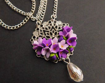 Violet jewelry | Etsy