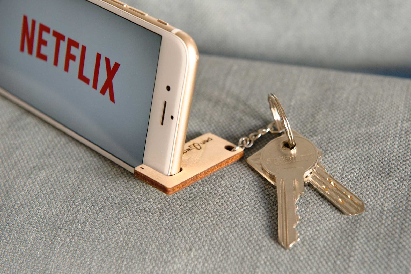 Smartphone Holder Keychain phone Stand Cell Phone Holder | Etsy