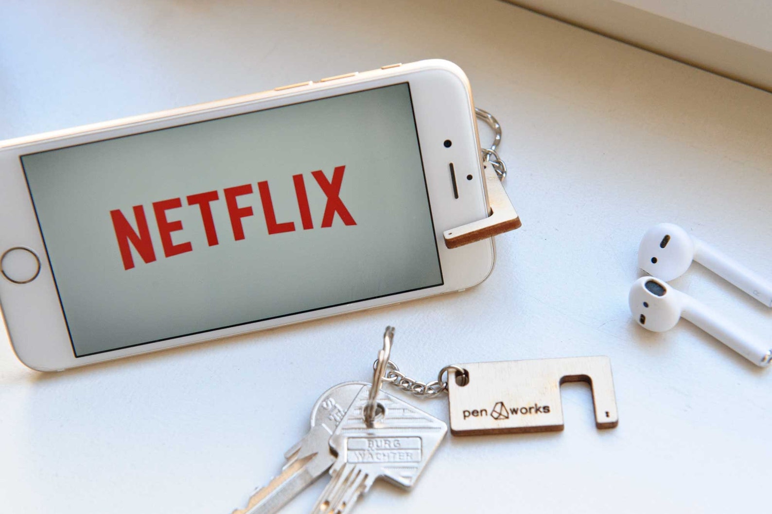 Smartphone Holder Keychain phone Stand Cell Phone Holder | Etsy