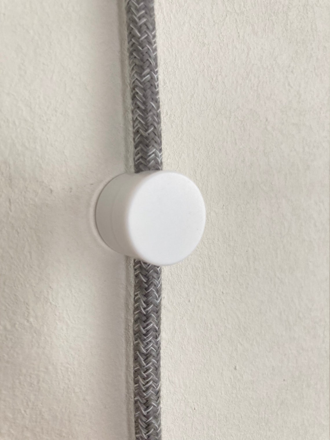 Wall Pin Ceiling Pin Cable Guide for Textile Cable Single | Etsy