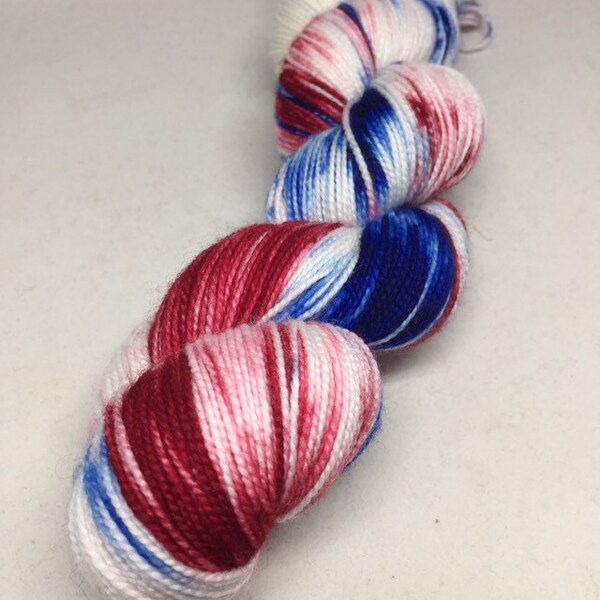 Red White Blue Yarn - Etsy