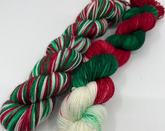 Christmas Sock Yarn - Etsy