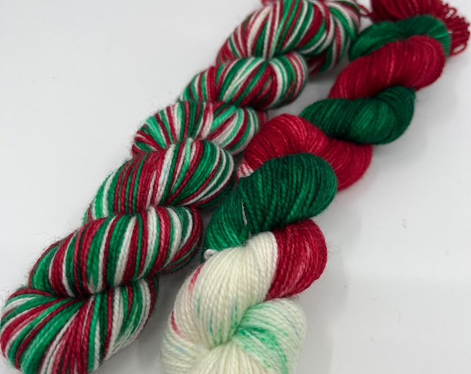 Happy Xmas IN STOCK Christmas Yarn Holiday Yarn Gradient Yarn Wolltraum ...