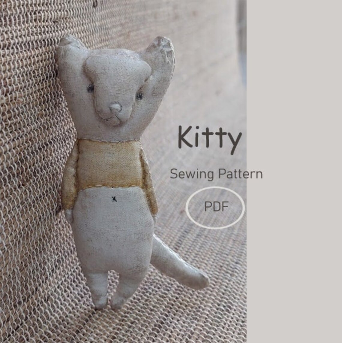 Instant Digital Download: PDF Sewing Pattern and Tutorial, Primitive ...