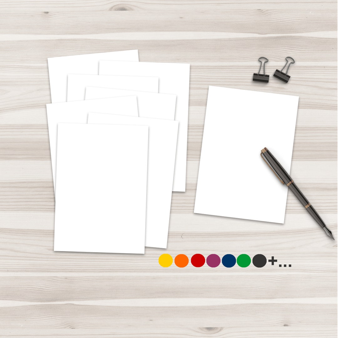 Plain Cards Cardboard 300 Gsm - Etsy