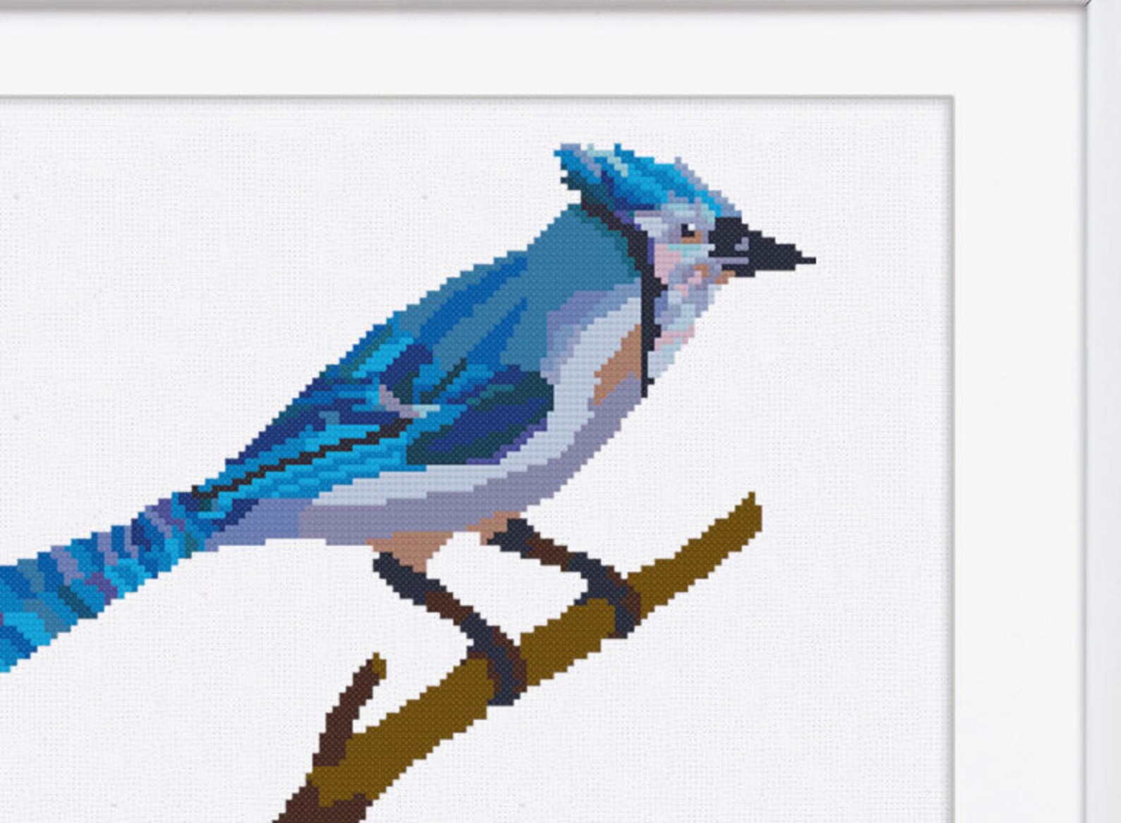 Blue Jay Cross Stitch Pattern Instant Download Pdf - Etsy