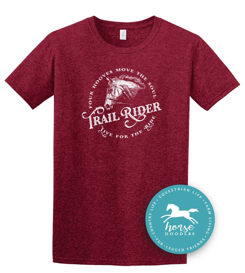 Trail Rider Circle | Equestrian Shirt | Horseback Riding | Horse Shirt ...