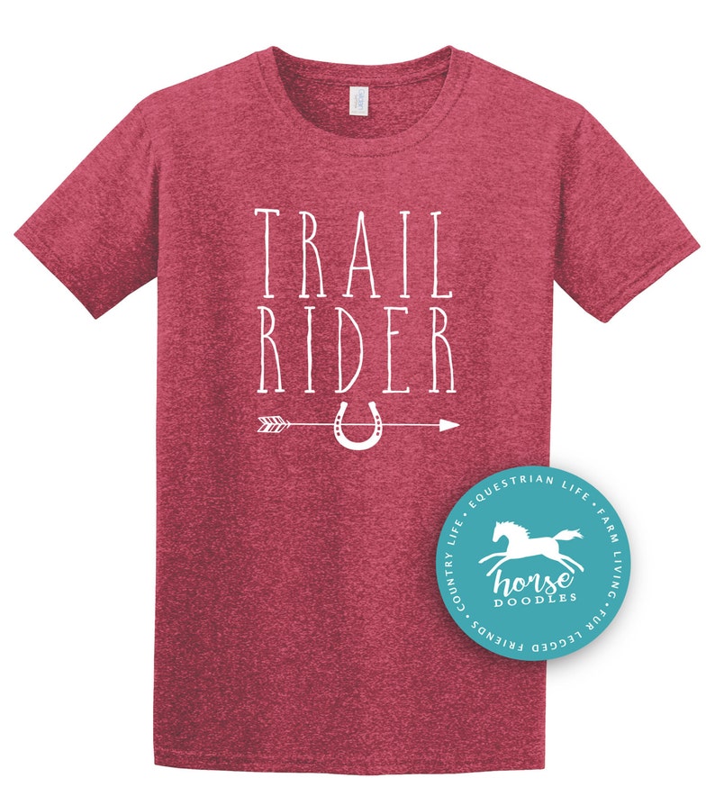 Trail Rider Arrow | Equestrian Shirt | Horseback Riding | Horse Shirt ...