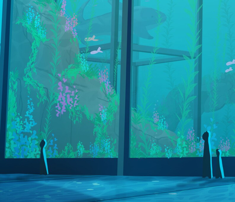 Shark Tank Desktop Wallpaper L Printable Landscape Wall Art *instant ...