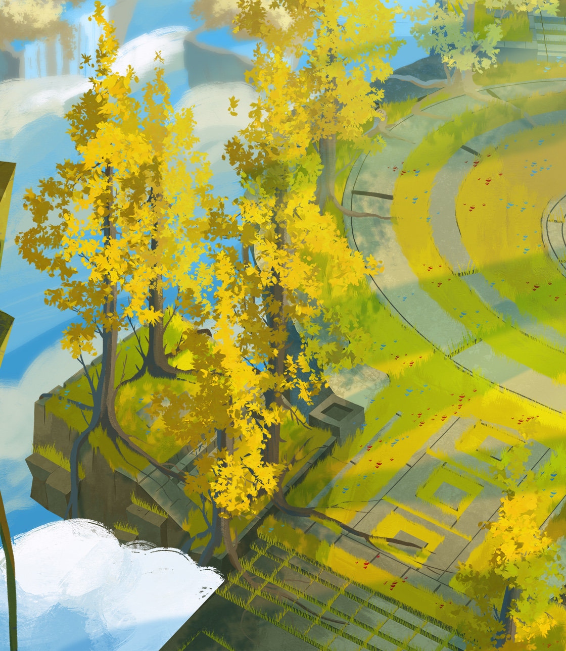 Legend of Zelda: TOTK Fan Art Desktop Wallpaper L Printable Landscape ...