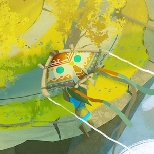 Legend of Zelda: TOTK Fan Art Print L Landscape Wall Art - Etsy Canada