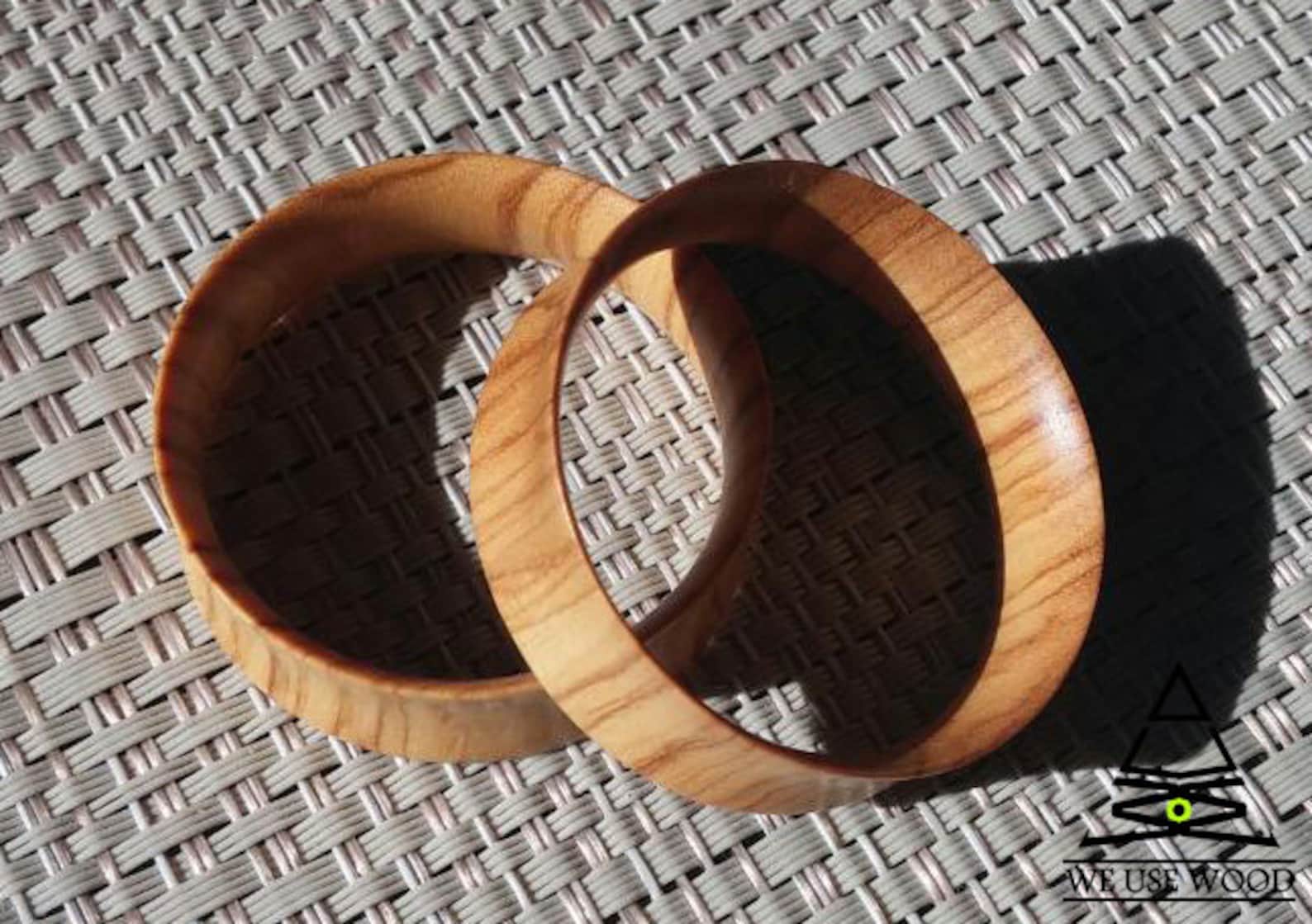 Olive Wood Tunnels Plugs Handmade Wooden Ear Plugs Organic | Etsy