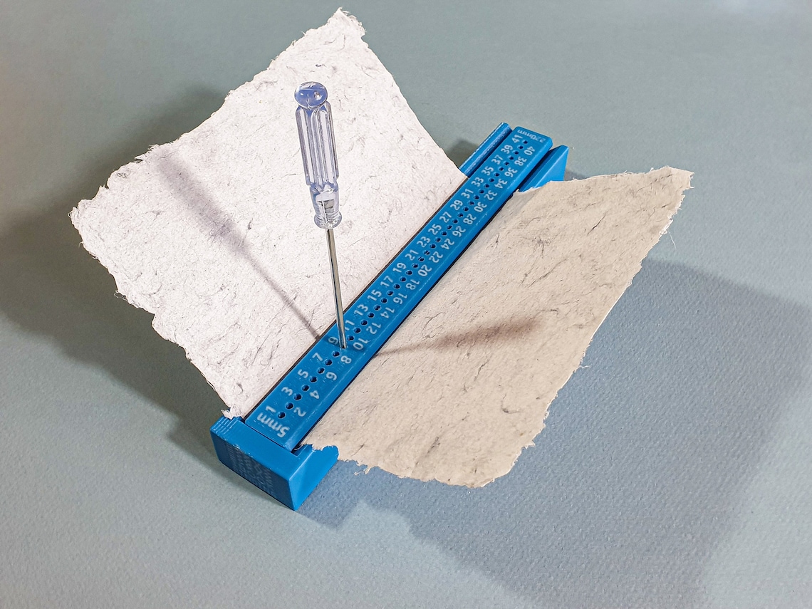 Signature Punching Tool With Contrasting Numbers / Signature | Etsy