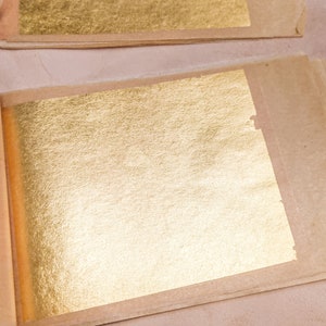 Vintage Gold Leaf Sheets - George M. Whiley (books of 24 Sheets) - Etsy