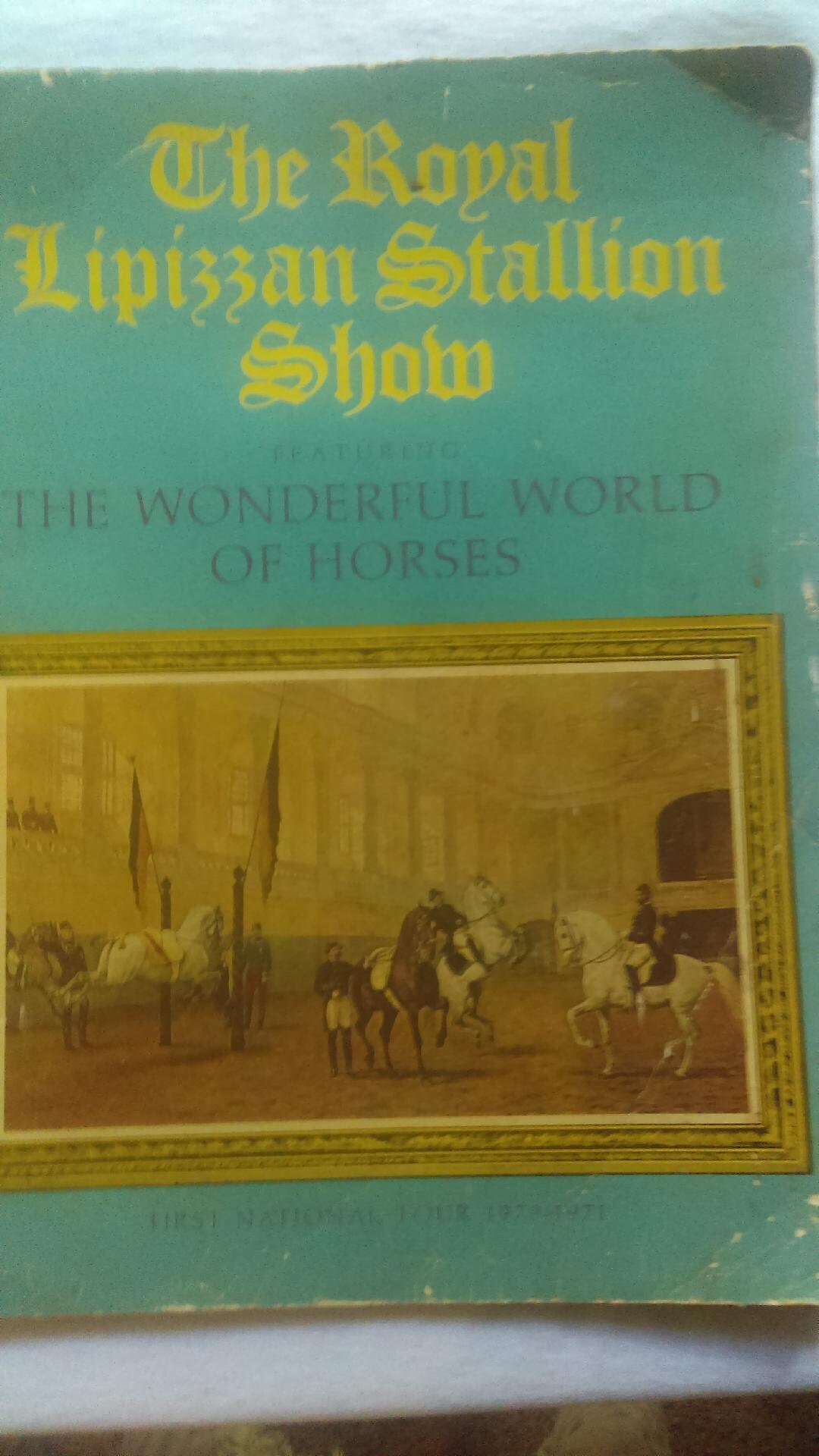 The Royal Lipizzan Stallion Show Program - Etsy