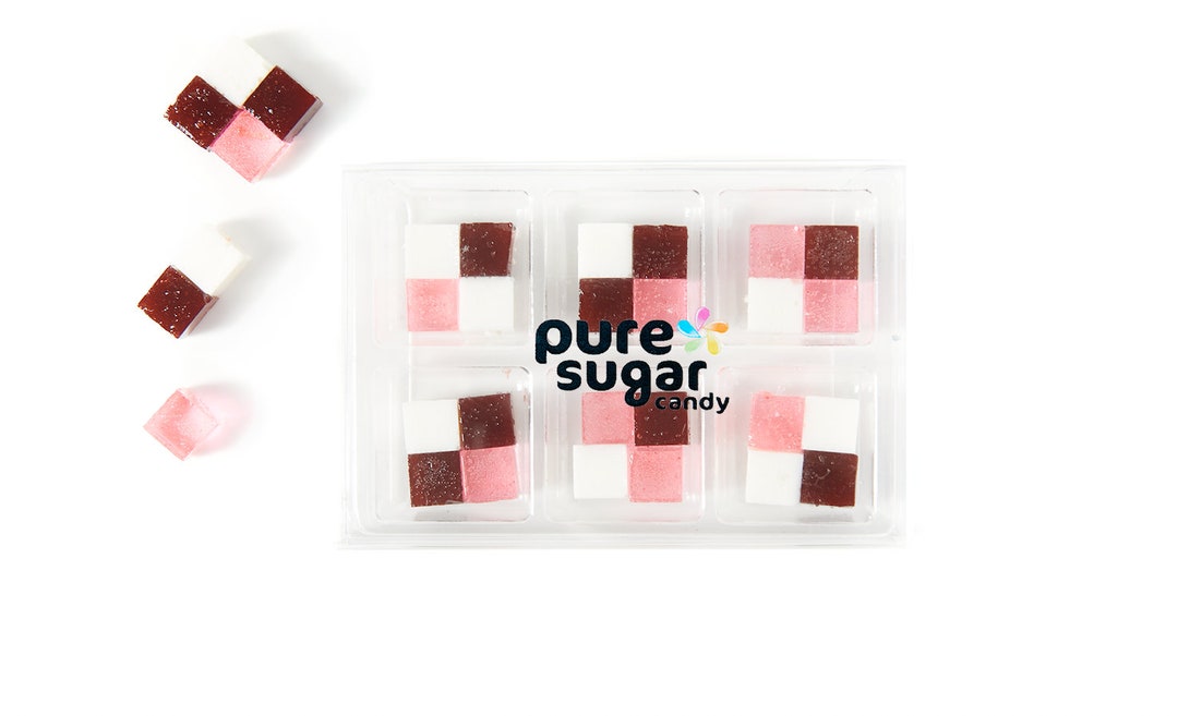 Candy Cubes Neapolitan - Etsy