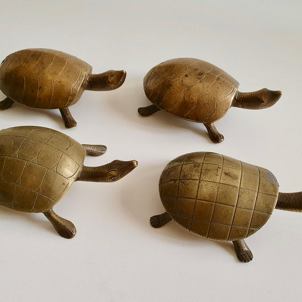 Brass Turtles - Etsy