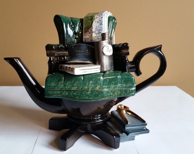 Richard Parrington Large Captains Chair Teapot Teapot - Etsy UK