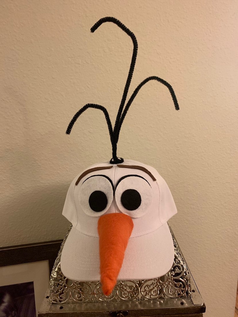 Olaf-inspired Adjustable Hat - Etsy