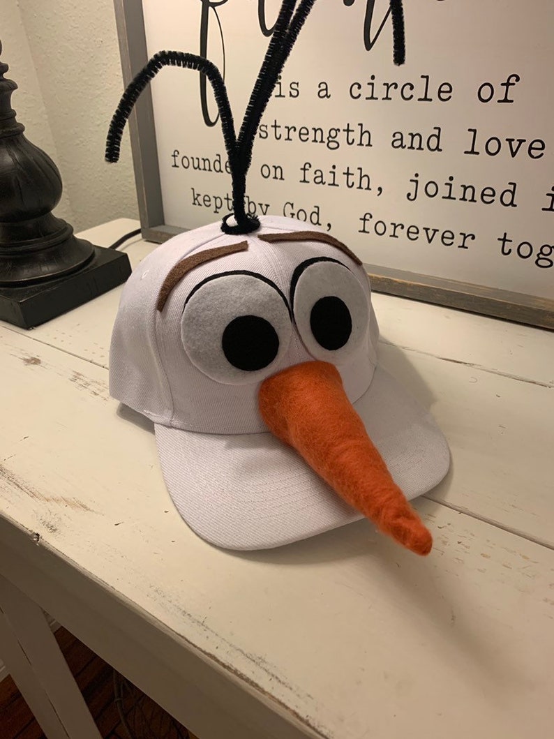 Olaf-inspired Adjustable Hat - Etsy