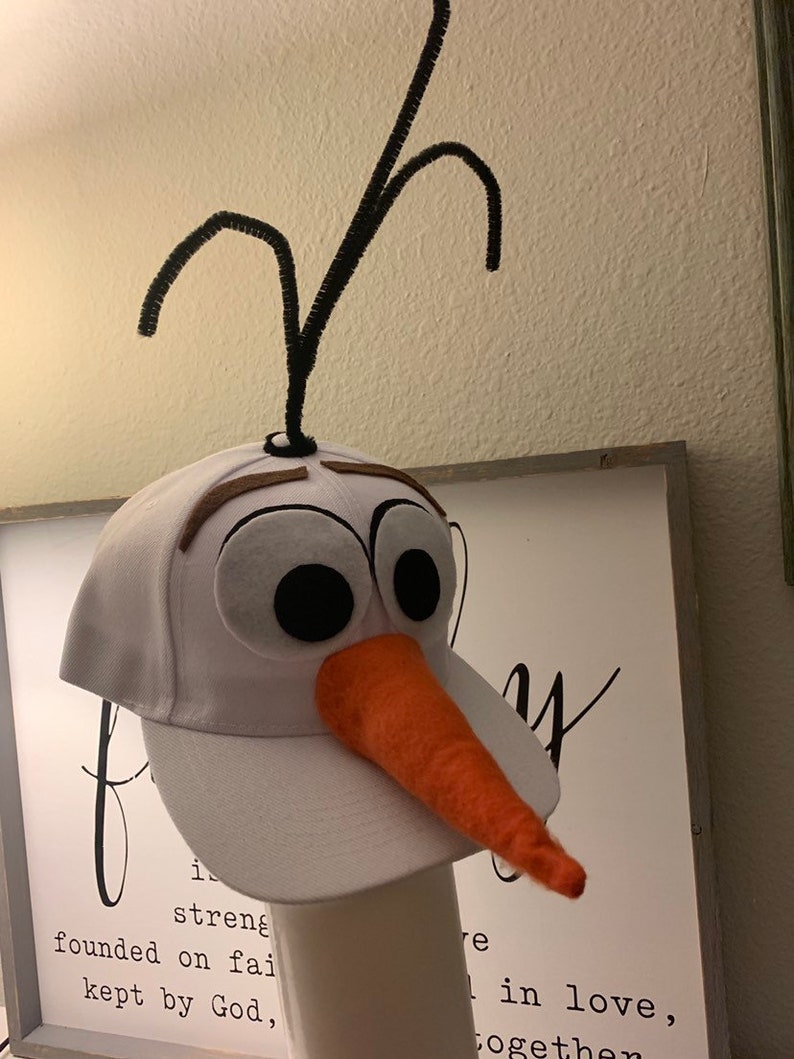 Olaf-inspired Adjustable Hat - Etsy