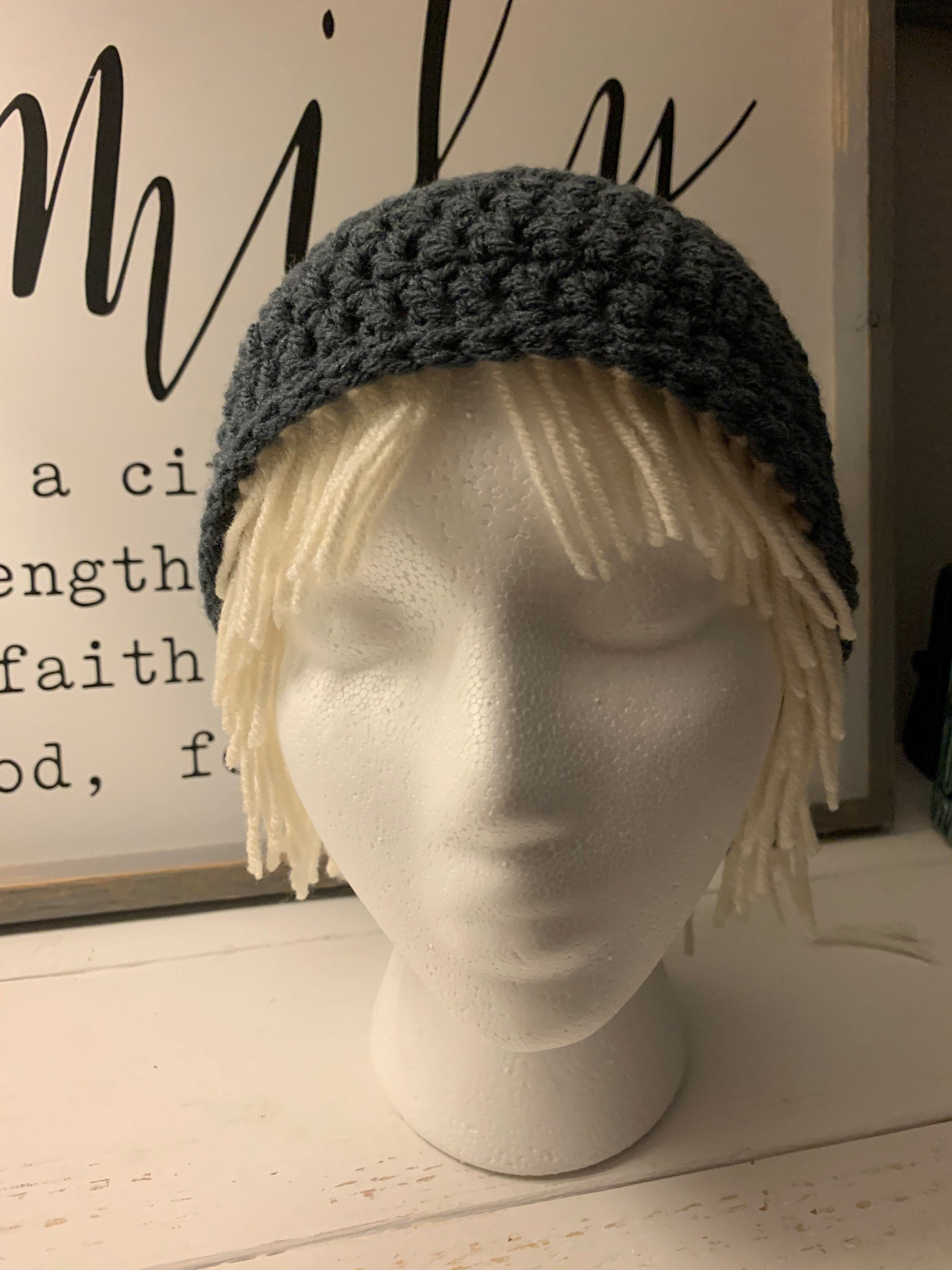 Kristoff Inspired Hat With Hair - Etsy