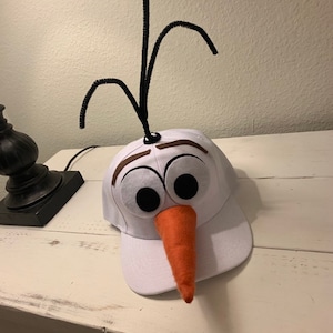 Olaf-inspired Adjustable Hat - Etsy