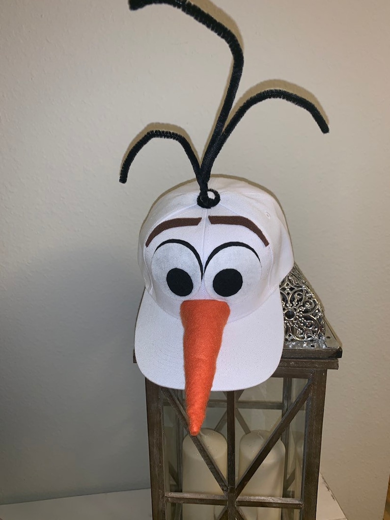 Olaf-inspired Adjustable Hat - Etsy