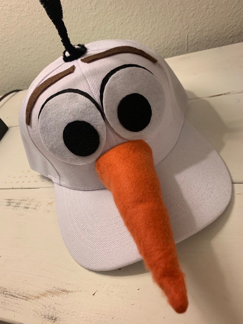 Olaf-inspired Adjustable Hat - Etsy
