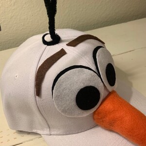 Olaf-inspired Adjustable Hat - Etsy