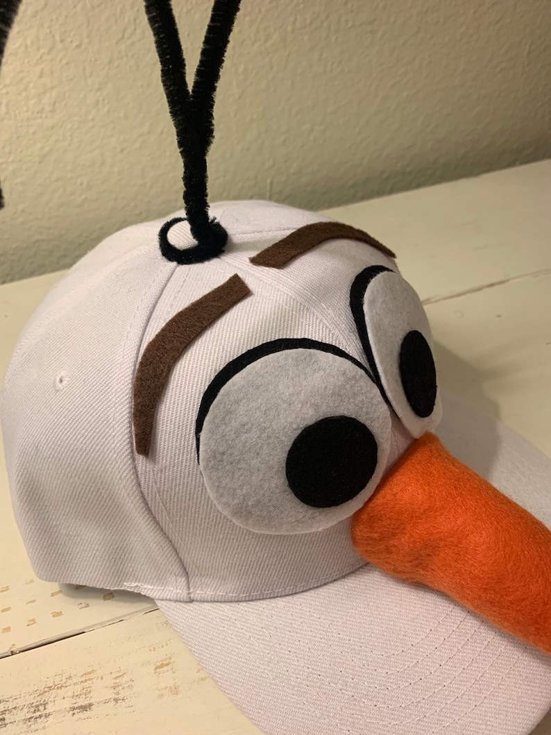 Olaf-inspired Adjustable Hat - Etsy