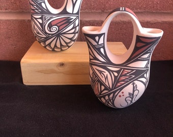 Handpainted Native American Wedding Vase - Etsy