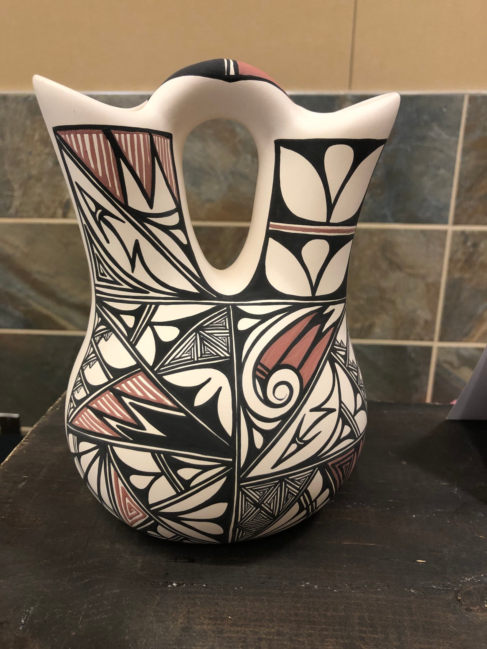 Handpainted Native American Navajo Wedding Vase - Etsy