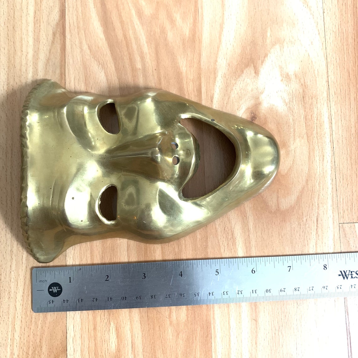 Thalia Melpomene Vintage Brass Masks | Etsy