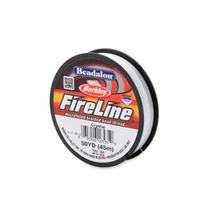 Fireline Beading Thread: Smoke & Crystal, 4lb-10lb Spools - Etsy