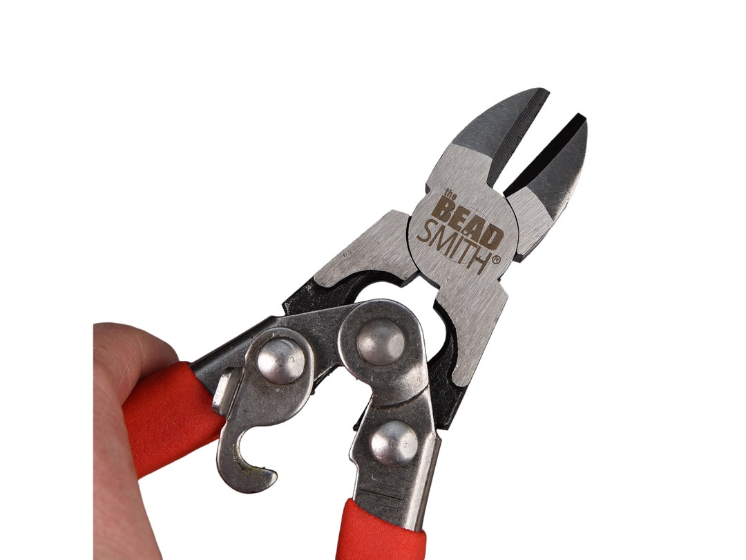 The Beadsmith Heavy Duty Wire Cutters With Hardened Steel Blades – Red ...