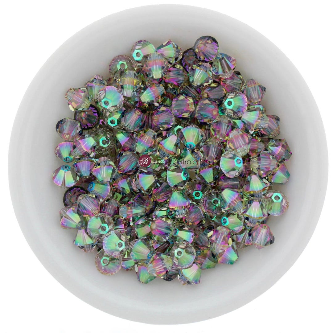 Swarovski Bicones, Paradise Shine, 3mm, 4mm, 6mm Bicones #5328 XILION ...