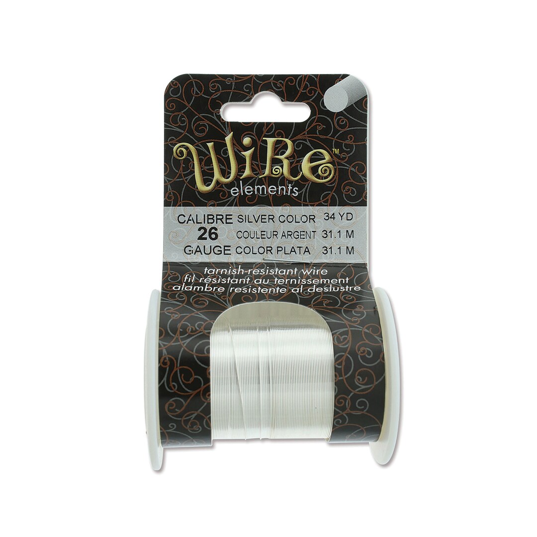 26 Gauge Silver Plated Tarnish Resistant Wire Elements by - Etsy