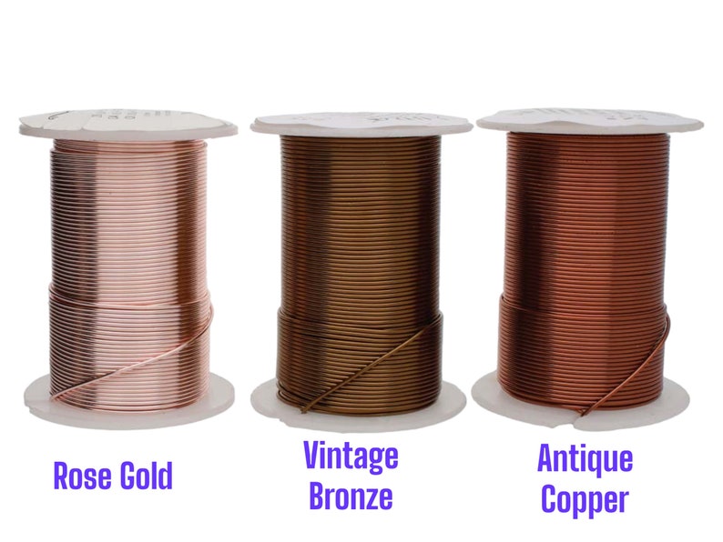 Beadsmith Lacquered Tarnish Resistant Wire – Half Hard Jewelry & Craft ...