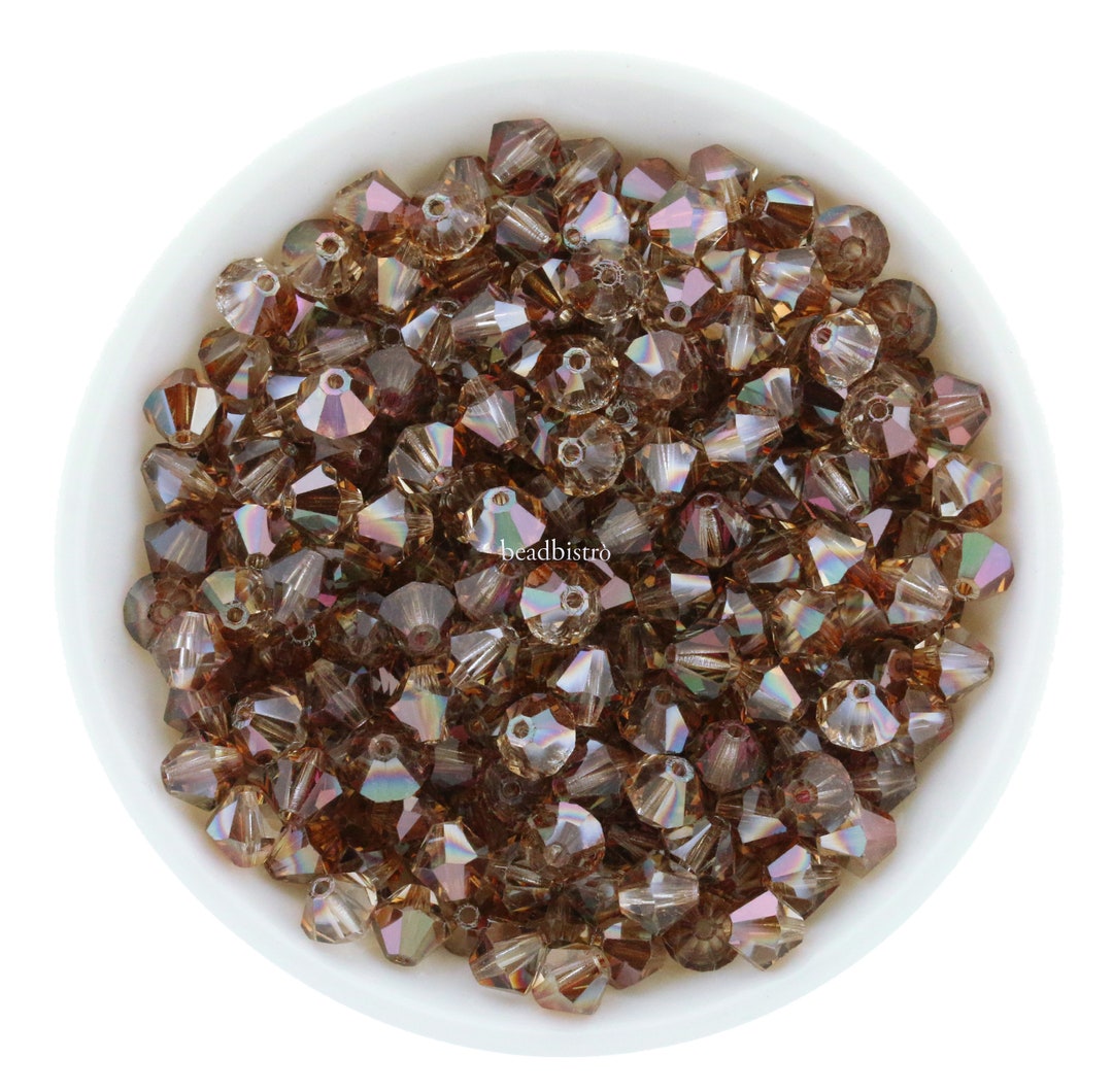 Preciosa Bicones, Venus, 3mm, 4mm, 6mm, Crystal Bicone Beads - Etsy