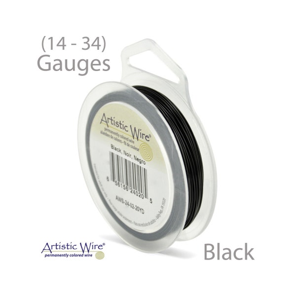 Black 24 Gauge Wire Jewelry - Etsy