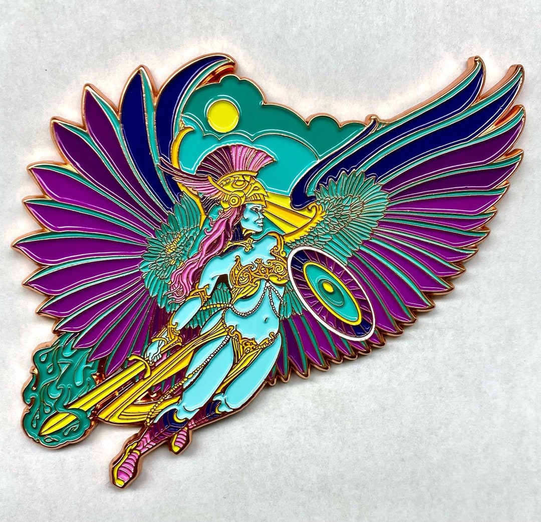 Athena Goddess Hat Pin - Etsy