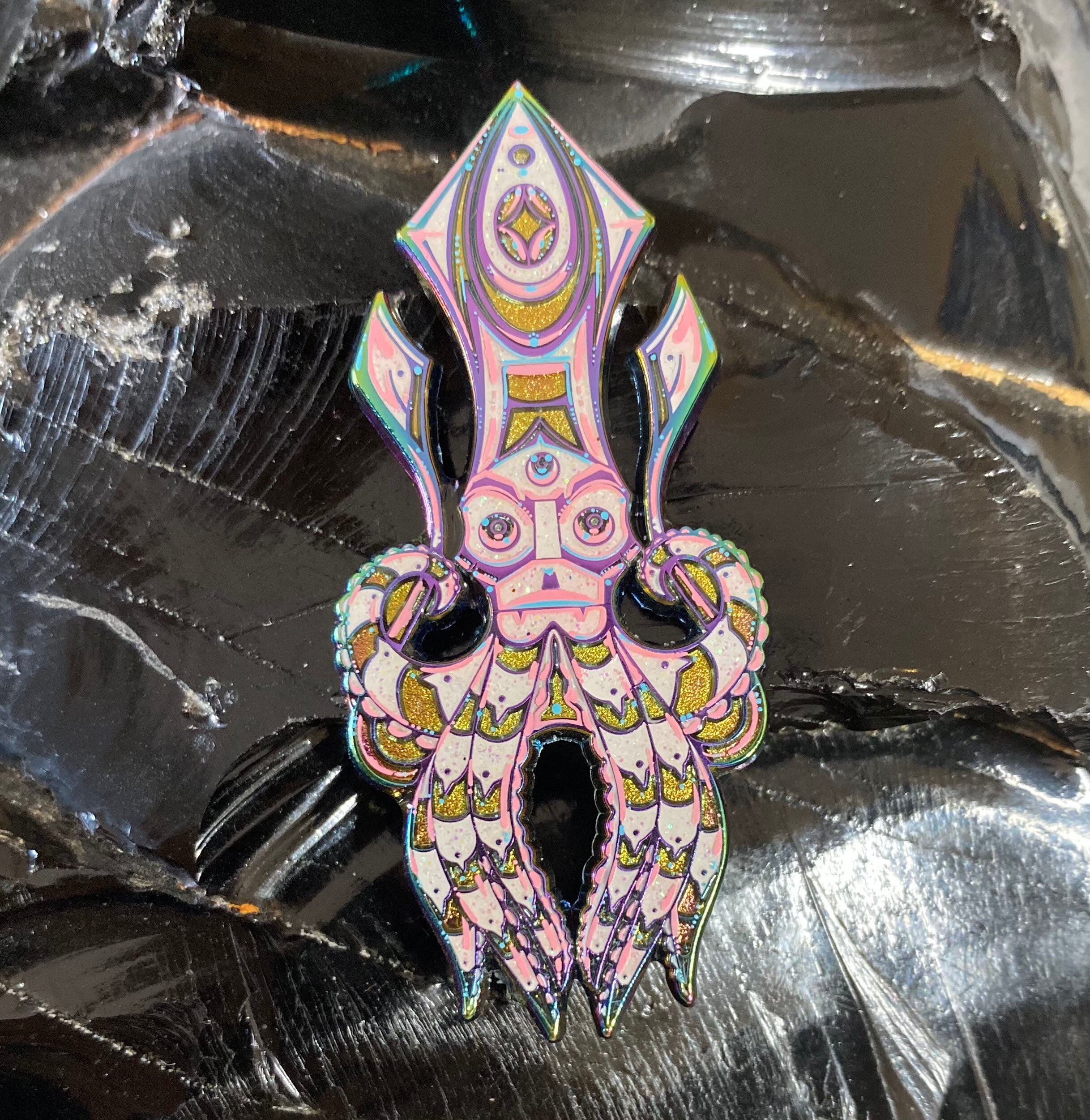 Kraken Hat Pin | Etsy