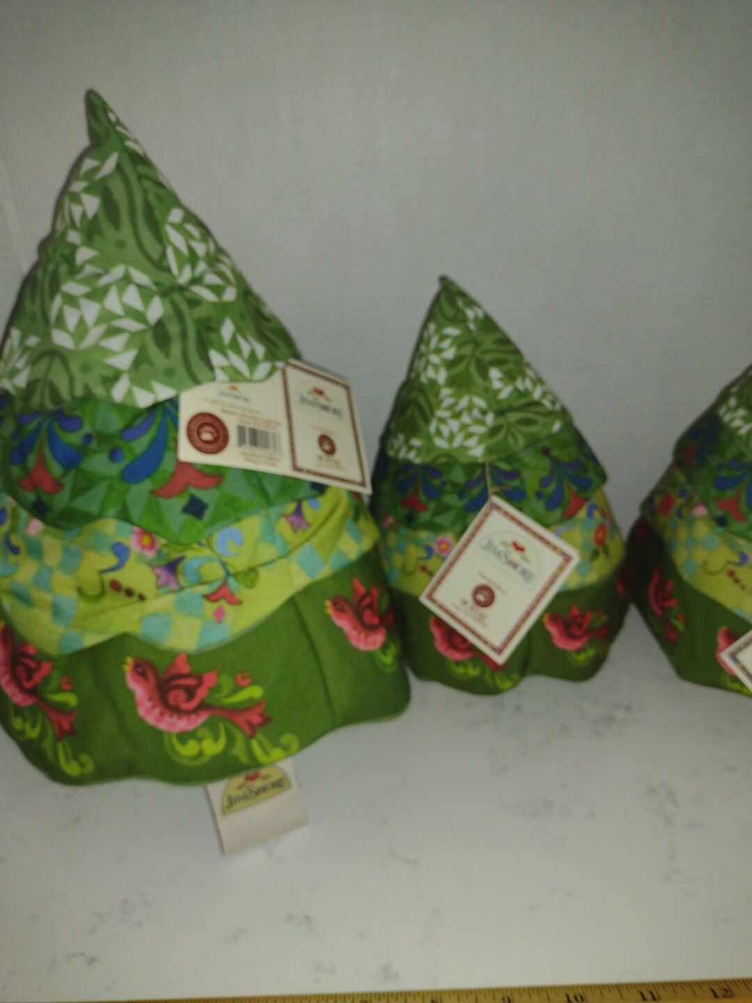 Jim Shore Boyd's Winter's Wonder Trees Set of 3 One Large Two Small ...