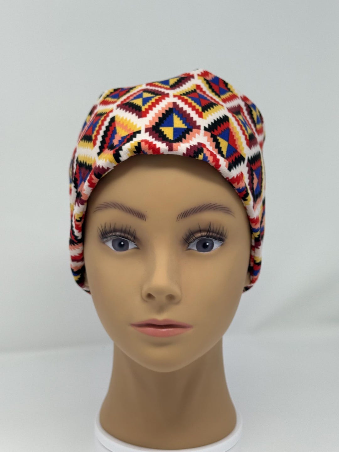 Aztec Print Headband: Double Brushed Poly Knit, Soft & Comfortable - Etsy