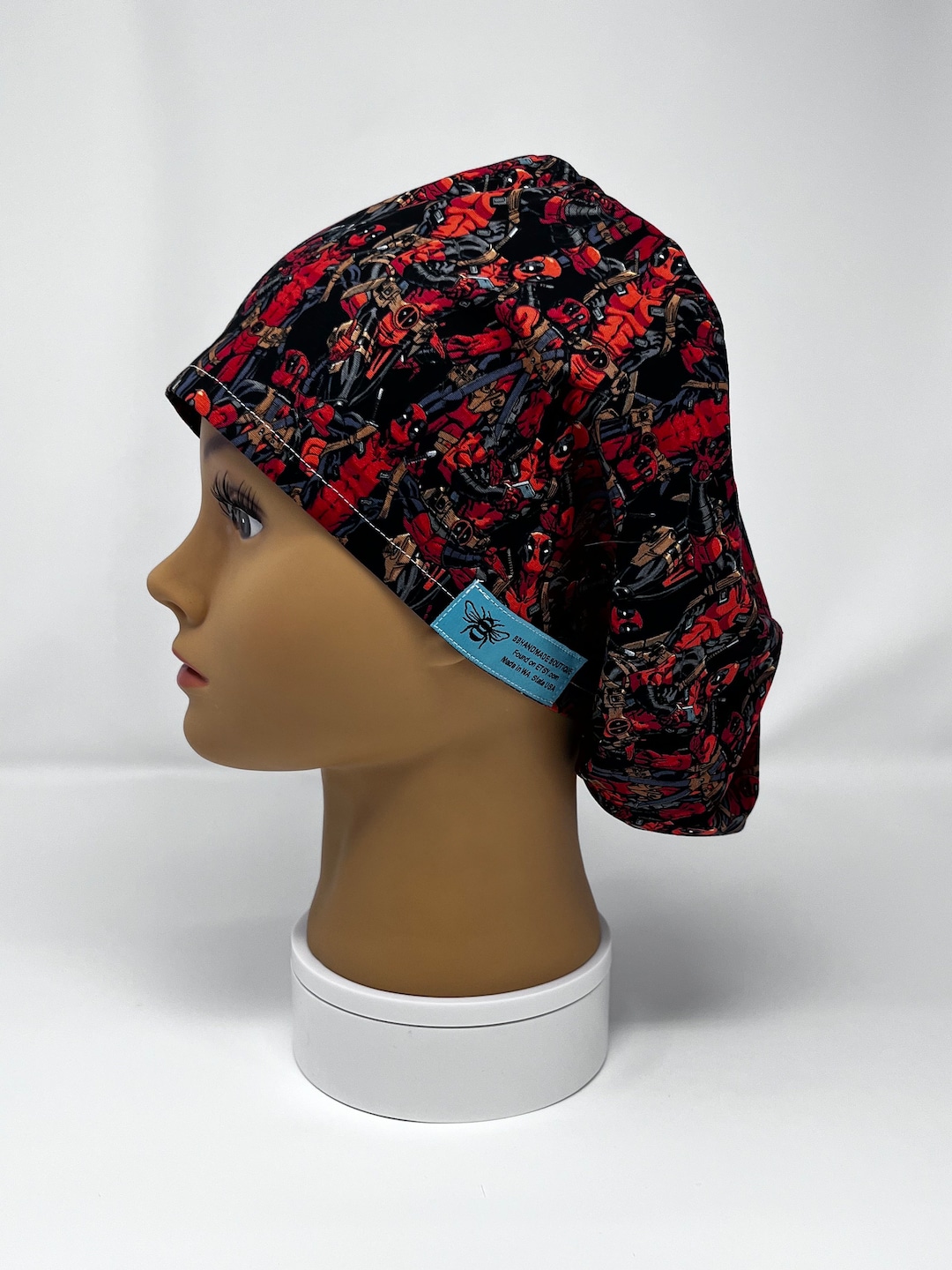 Cute Women's Scrub Cap Deadpool Pixie Scrub Hat W/toggle Euro Pixie ...