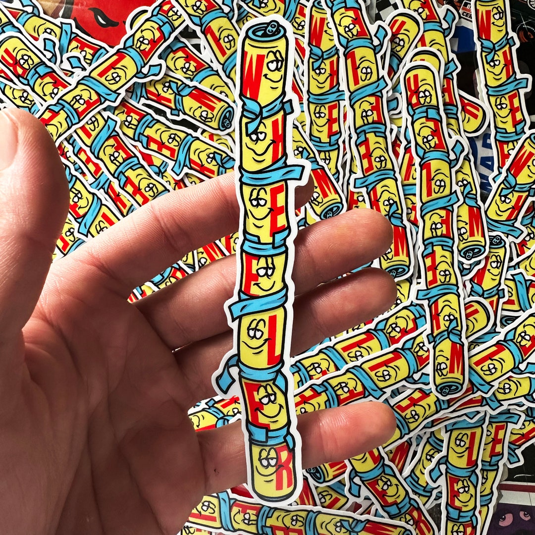 Wheeler Wizard Staff Vinyl Sticker - Etsy