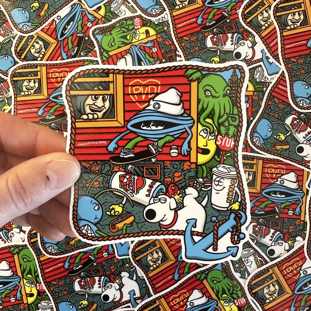 PVD Vinyl Sticker - Waterproof - Etsy