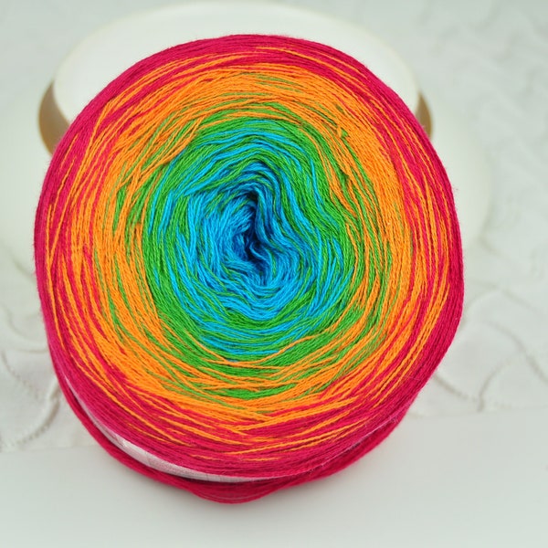 Rainbow Yarn - Etsy